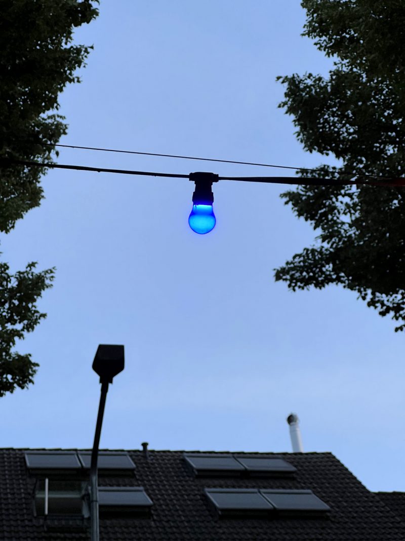 Die Blaue Lampe – Ruth23Weber – Blog